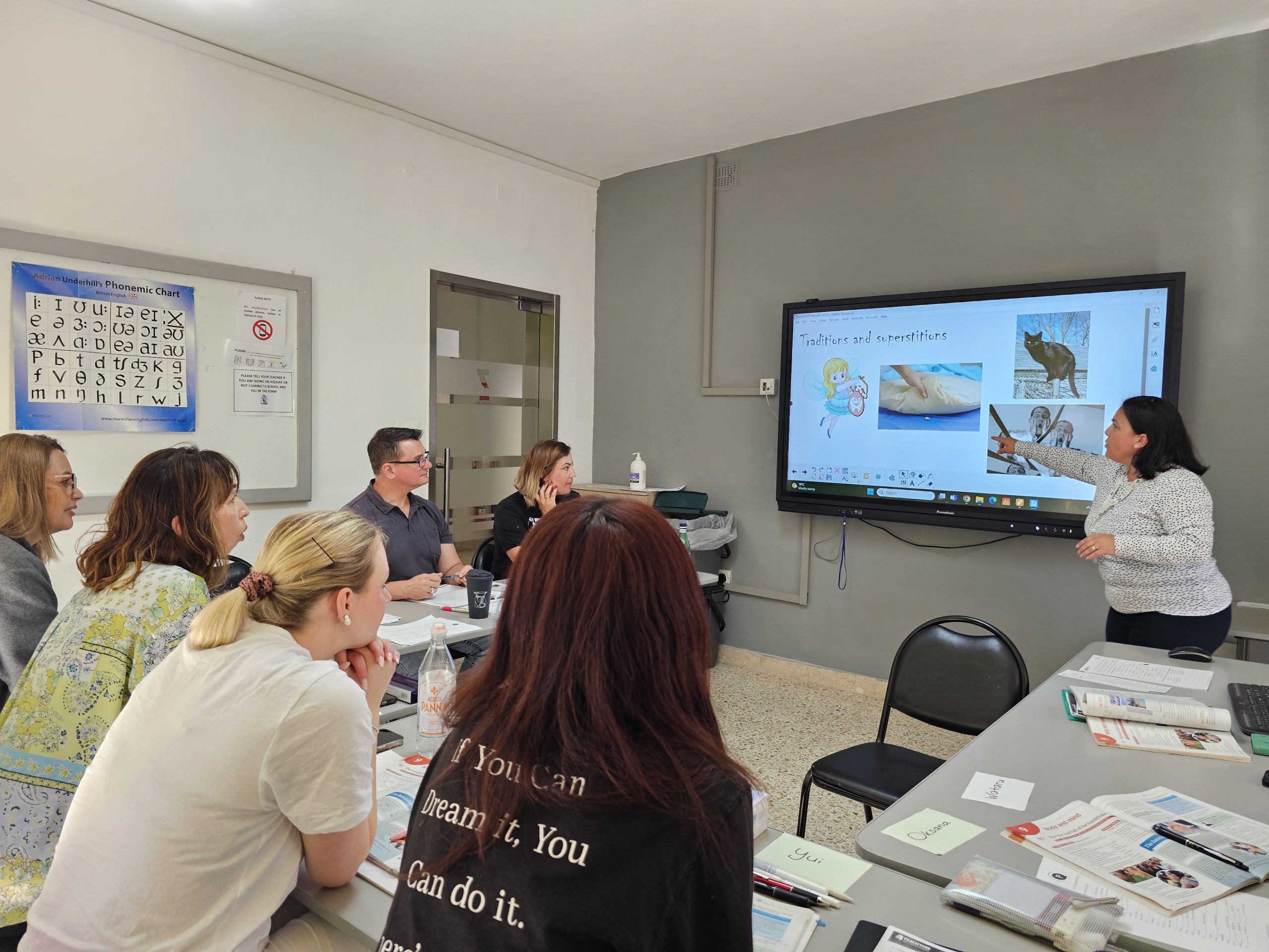 Our Classrooms - GV Malta English Language Centre